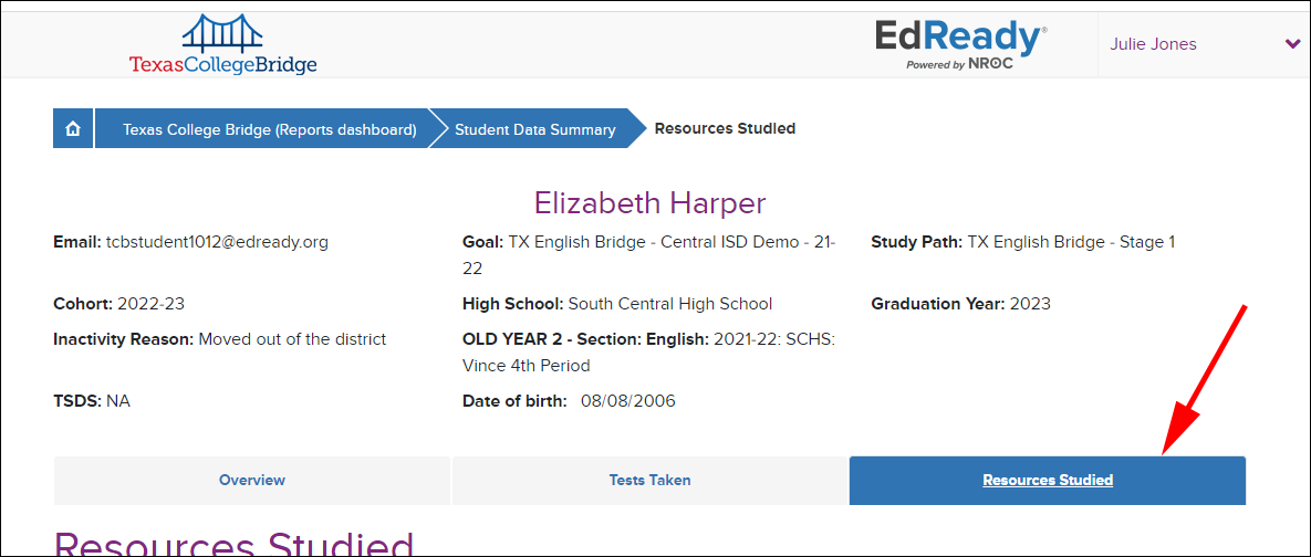 Viewing Submitted Essays – Texas College Bridge